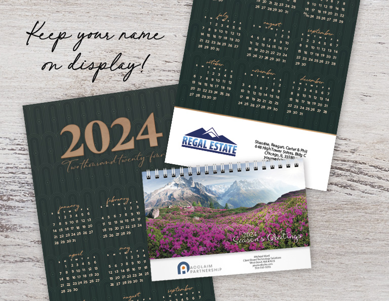 Promotional Business Calendars - Business Calendars | Posty Cards