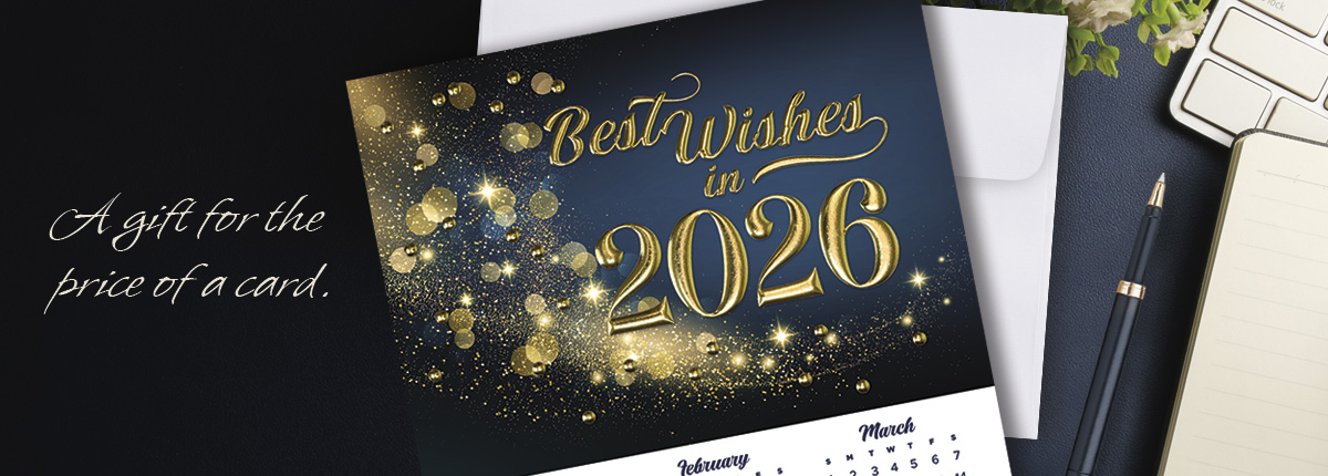 Calendar Cards - Custom Corporate Calendars | Posty Cards