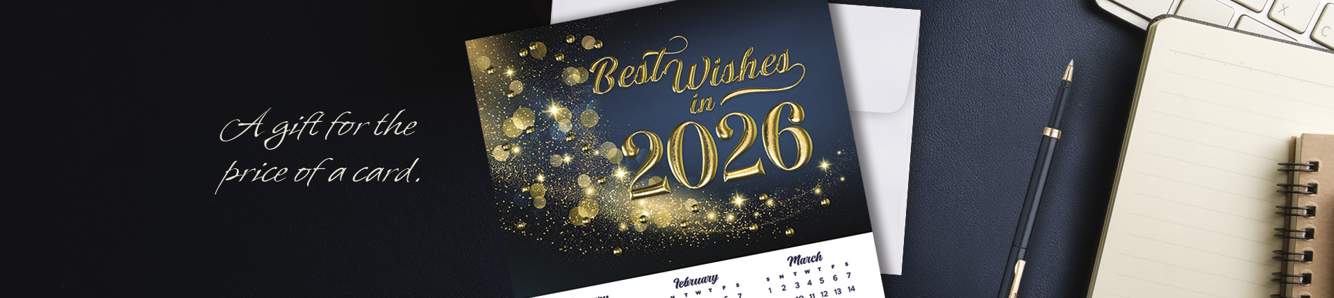 Calendar Cards - Custom Corporate Calendars | Posty Cards