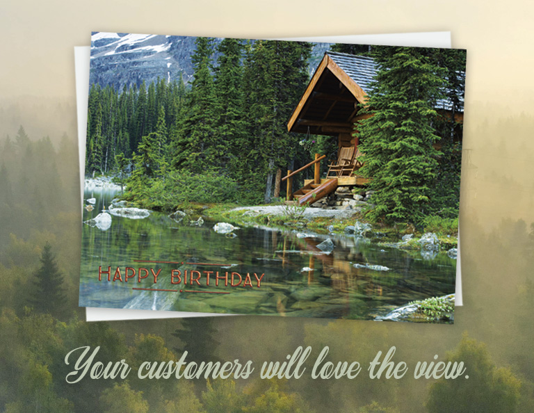 Scenic Birthday Cards - Business Birthday Cards | Posty Cards