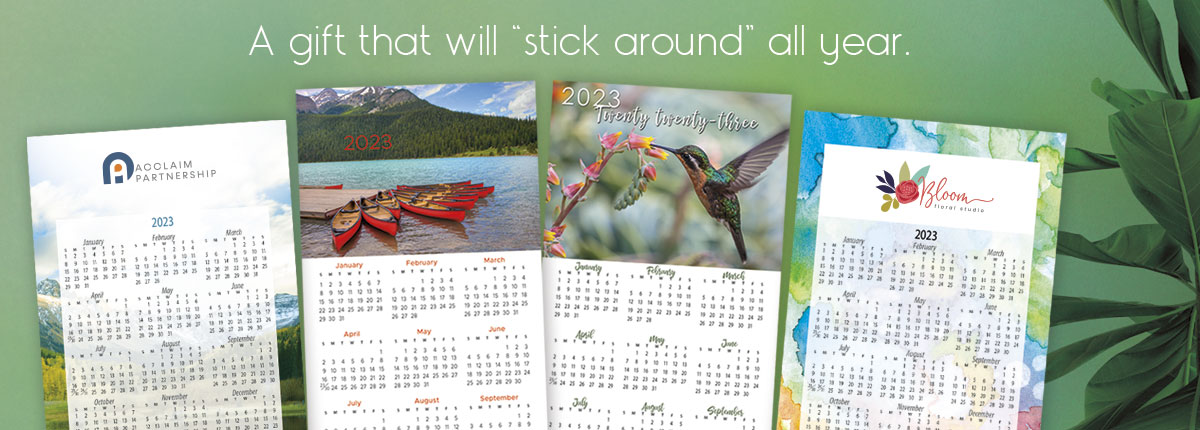 Magnetic Business Calendars - Promotional Calendars | Posty Cards