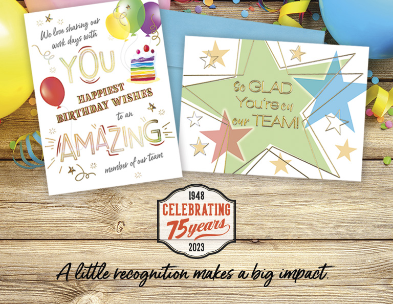 Employee Appreciation Cards - Employee Greeting Cards | Posty Cards