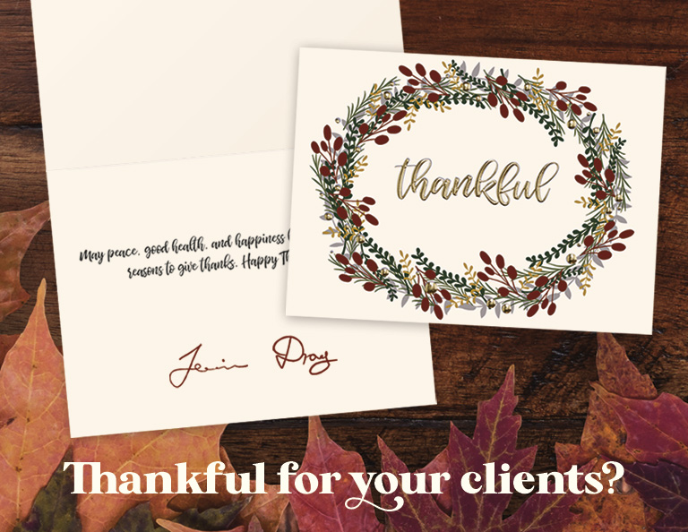 Shop Business Thanksgiving Cards - Thanksgiving Greeting Cards | Posty ...