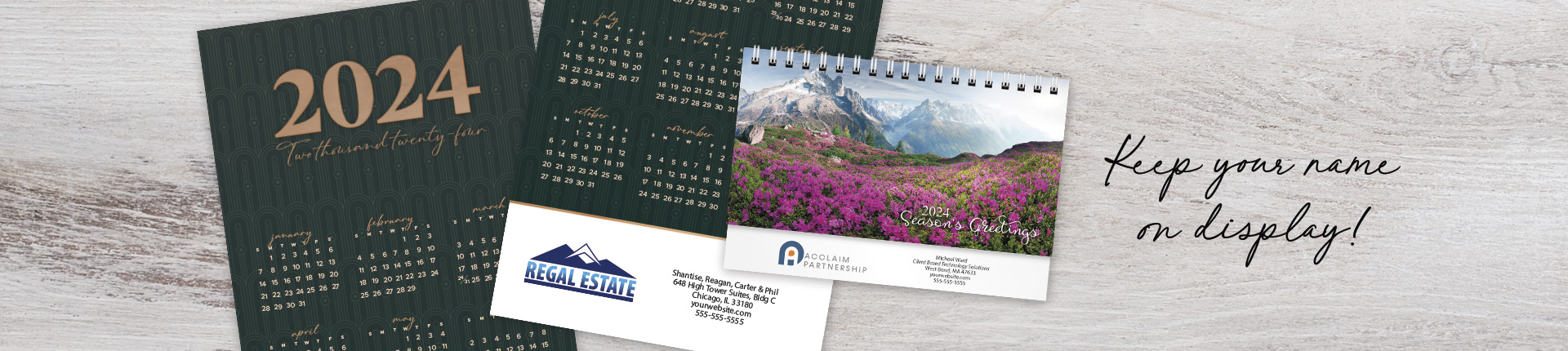 Promotional Business Calendars - Business Calendars | Posty Cards