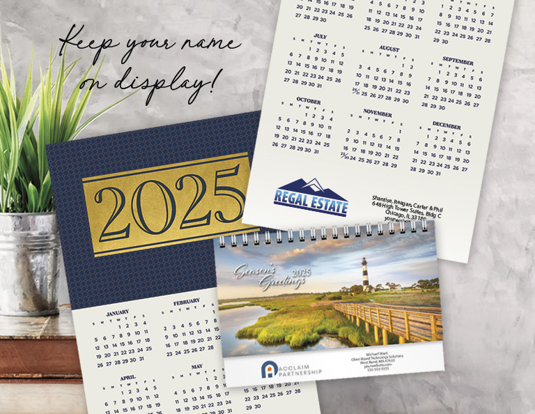 Promotional Business Calendars - Business Calendars | Posty Cards