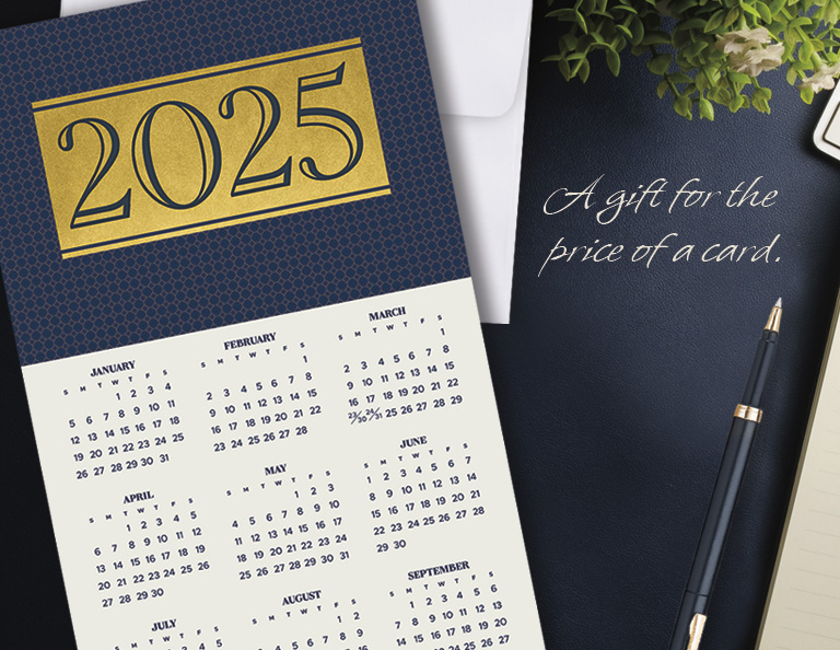 Calendar Cards - Custom Corporate Calendars | Posty Cards