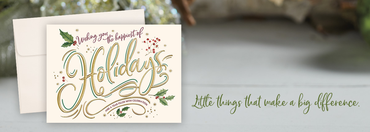 Shop Corporate Holiday Cards - Business Holiday Cards | Posty Cards