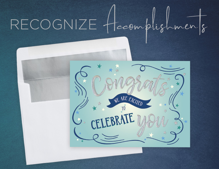 Employee Congratulations Card - Employee Greeting Cards | Posty Cards