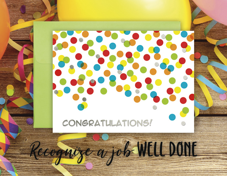 Congratulations Business Cards - Business Greeting Cards | Posty Cards