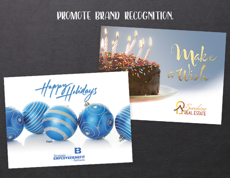 Business Logo Greeting Cards - Business Greeting Cards | Posty Cards