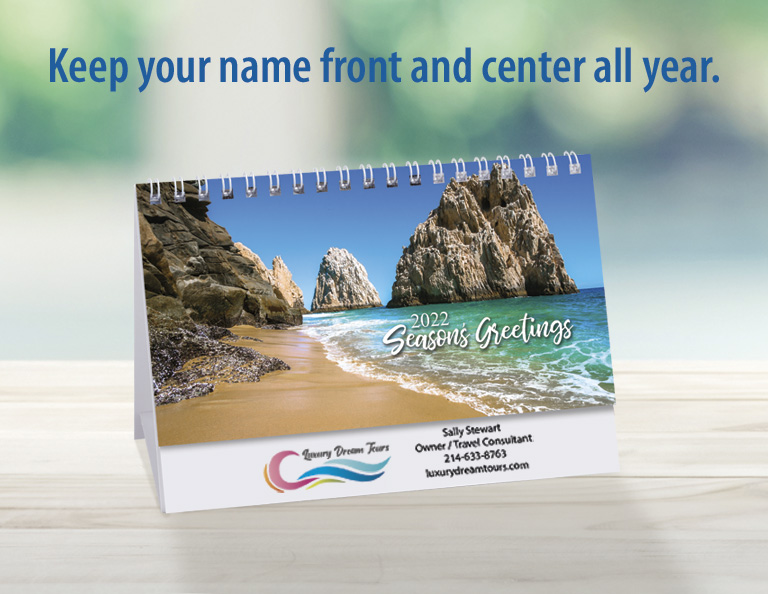 Desk Tent Calendars - Business Desk Flip Calendars | Posty Cards