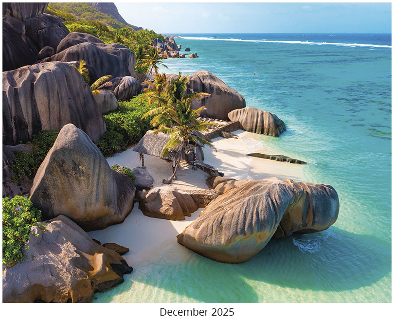 Scenic Beaches Wall Calendar | Bulk Wall Calendars | Posty Cards