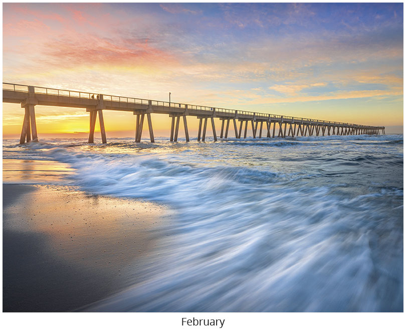 Scenic Beaches Wall Calendar | Bulk Wall Calendars | Posty Cards