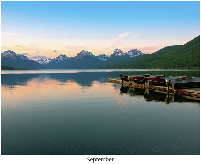 Scenic Seasons Wall Calendar | Bulk Wall Calendars | Posty Cards