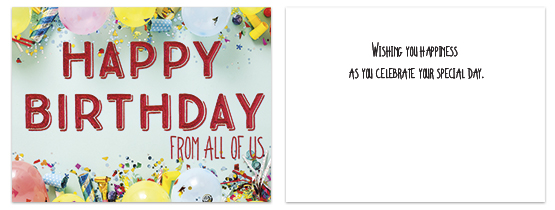 Employee Birthday Assortment | Business Birthday Cards | Posty Cards