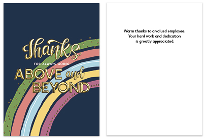 Employee Appreciation Assortment | Employee Greeting Cards | Posty Cards