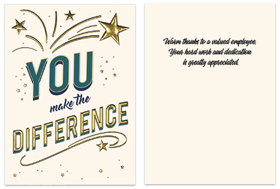 Employee Appreciation Assortment | Employee Greeting Cards | Posty Cards