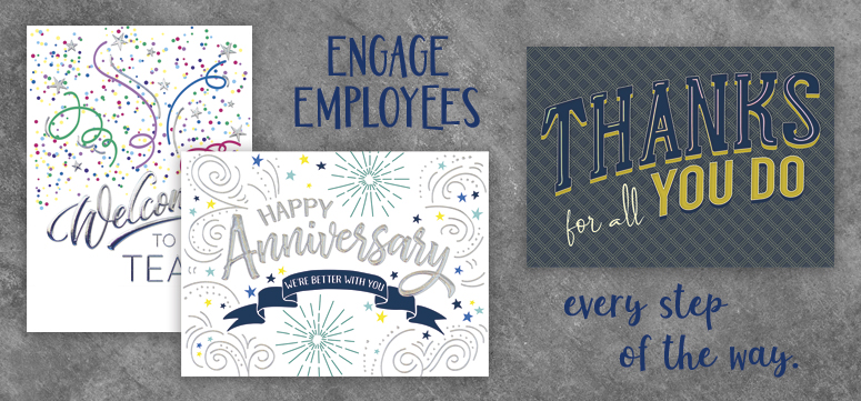 Employee Greetings Cards | Employee Appreciation Cards | Posty Cards