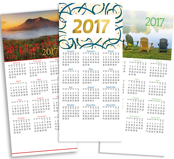 Business Calendar Cards from Posty Cards – Free Shipping
